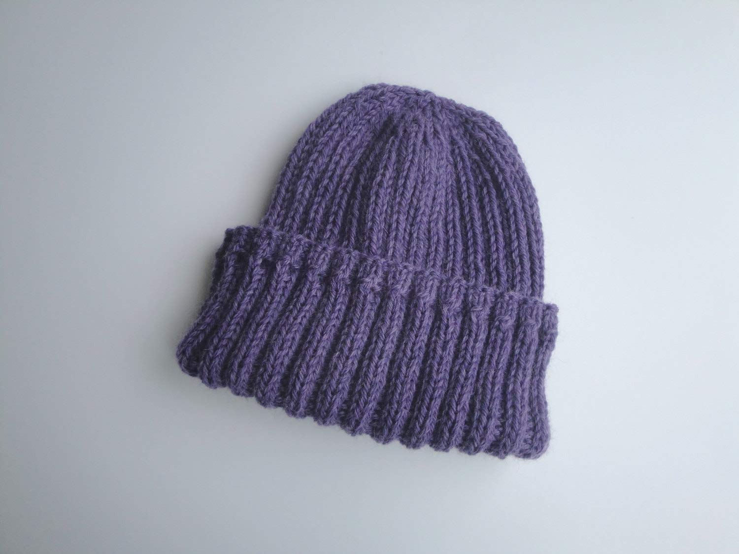 Women's Knit Hat, Pure Wool, Watch Cap Beanie, Teen Girls Warm Cap
