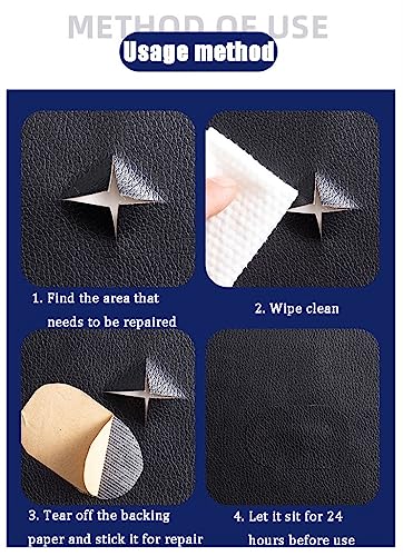Leather Repair Patch 3M Adhesive Self-Adhesive Leather Repair Subsidy, Car Interior/Sofa/seat/Leather Bag Repair Patch (Color : A17, Size : 100x137cm/39.4x54")