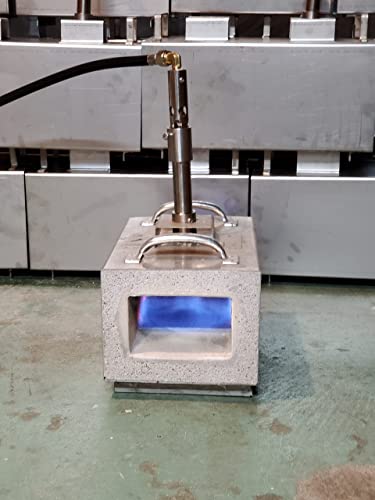 Goede G-2-90 Stainless Steel Forge/Foundry Burner with Regulator and Gauge