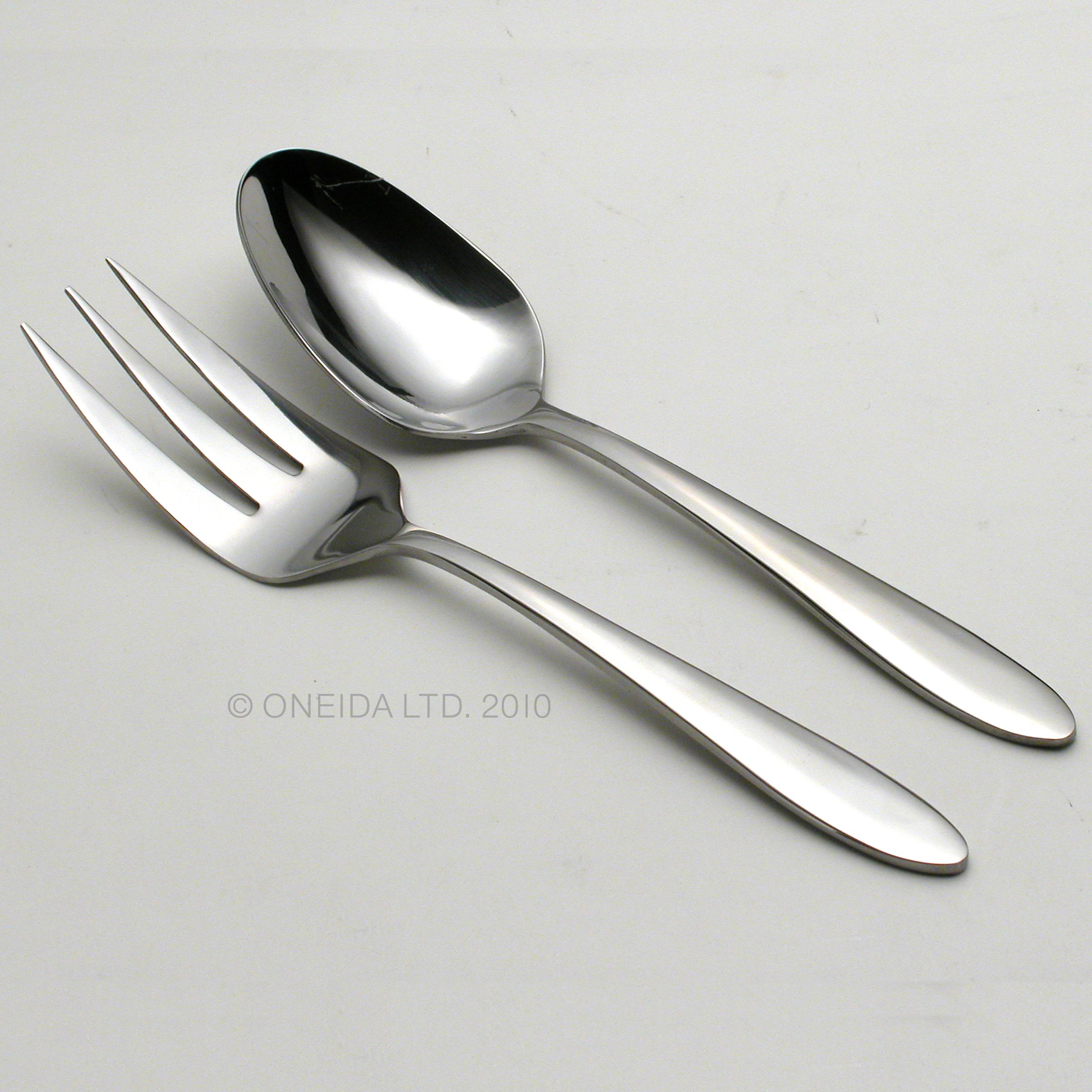 Oneida Mooncrest 65-Piece Flatware Set, Service for 12