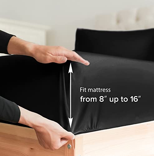 Twin XL Sheet Set - 4 Piece Sheets - Dorm Room Bed Sheets - Hotel Luxury Bed Sheets - Extra Soft - Deep Bed Sheets Pockets - Easy Fit - Breathable & Cooling Touch - Twin XL Sheets for Twin XL Mattress