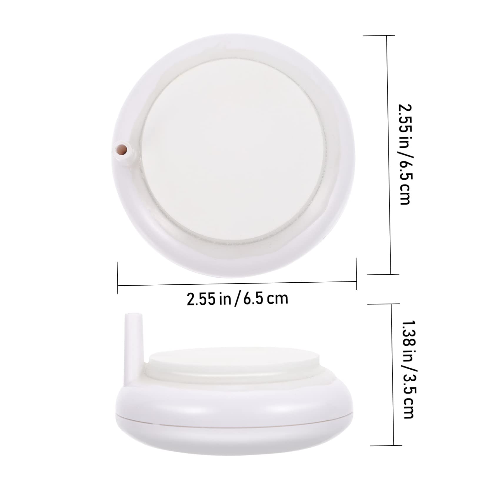balacoo 3 Sets air Refiner Valve Connector air Check Valve air Tube Connector Fish Tank Fish Tank Pond OUL Diffuser Aerator for Aquarium White Appendix air Pump Plastic