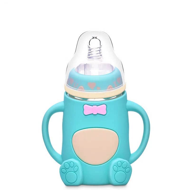 Baby Glass Bottle (Green)