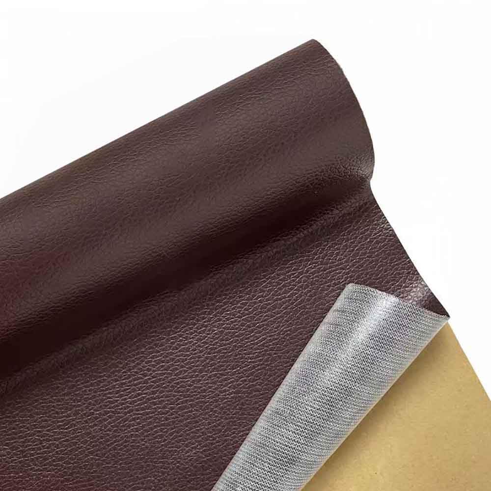 MAYNUO Dark Brown Odorless Leather Repair Patch, Leather Repair Tape, 19X50 Inch Self-Adhesive Couch Patch, Waterproof, Wear-Resistant, for Furniture, Drivers Seat, Sofas, Car Seats