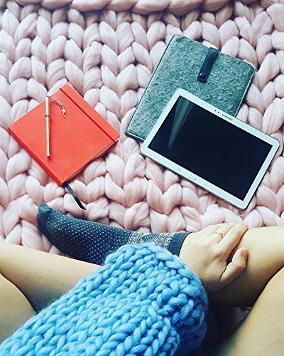 Merino wool blanket, Chunky knit blanket, Giant blanket, Chunky knit throw, Arm knitted blanket, Throw blanket