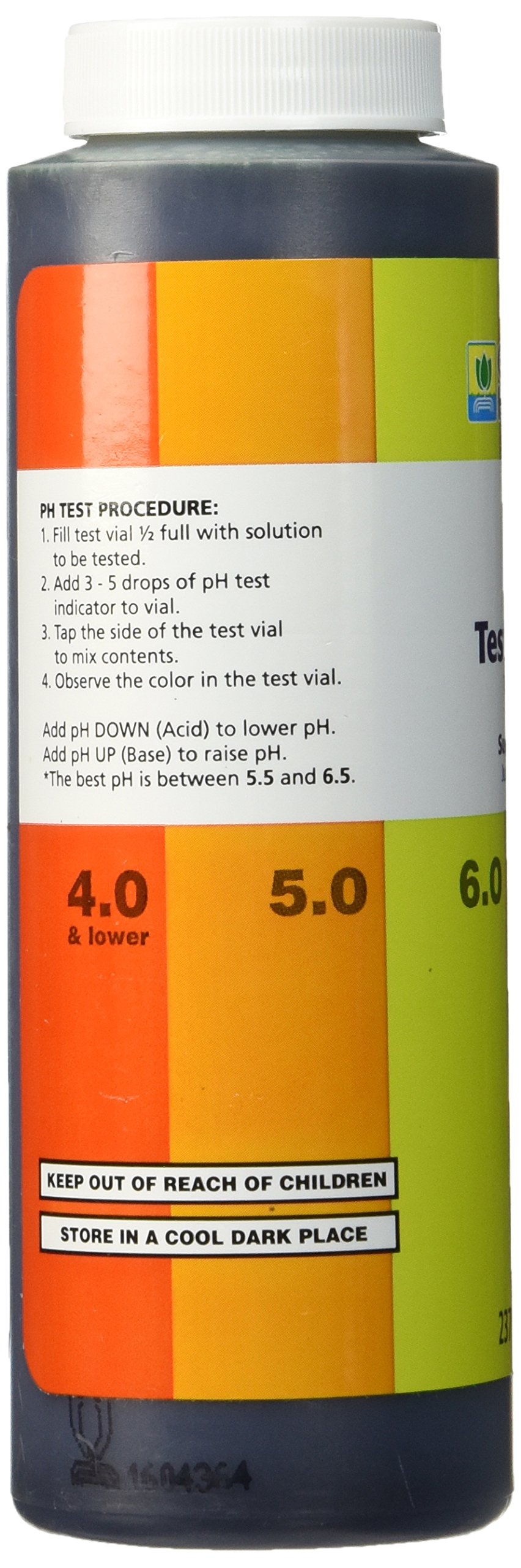 General Hydroponics GH1516 Indicator Fertilizer, 8-Ounce, Purple ph-test-strips, natural