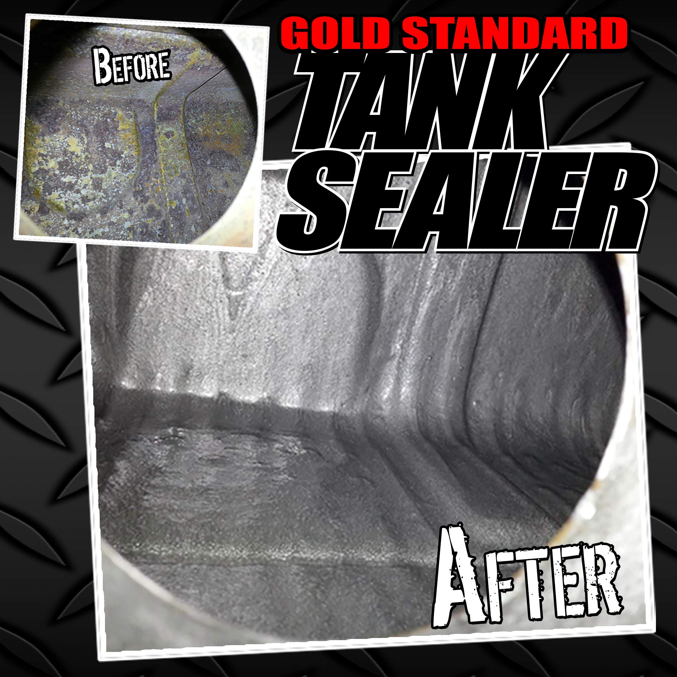 KBS Coatings 52050 Large Cycle Tank Sealer Kit, Seals Up to 12 Gallon Tank