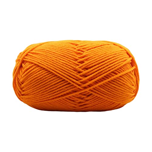 2 Set Knitting Wool Yarn Professional Ultra Soft Needlework DIY 4Ply Milk Cotton Crochet Knitted Yarn for Home Crochet Knitted Yarn
