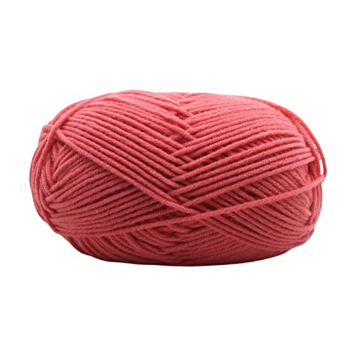 2 Set Knitting Wool Yarn Professional Ultra Soft Needlework DIY 4Ply Milk Cotton Crochet Knitted Yarn for Home Crochet Knitted Yarn