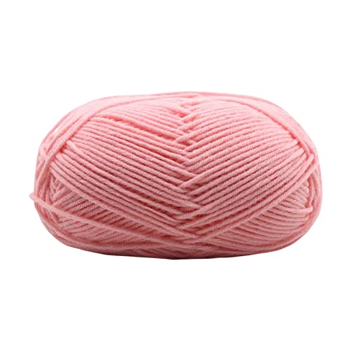 2 Set Knitting Wool Yarn Professional Ultra Soft Needlework DIY 4Ply Milk Cotton Crochet Knitted Yarn for Home Crochet Knitted Yarn
