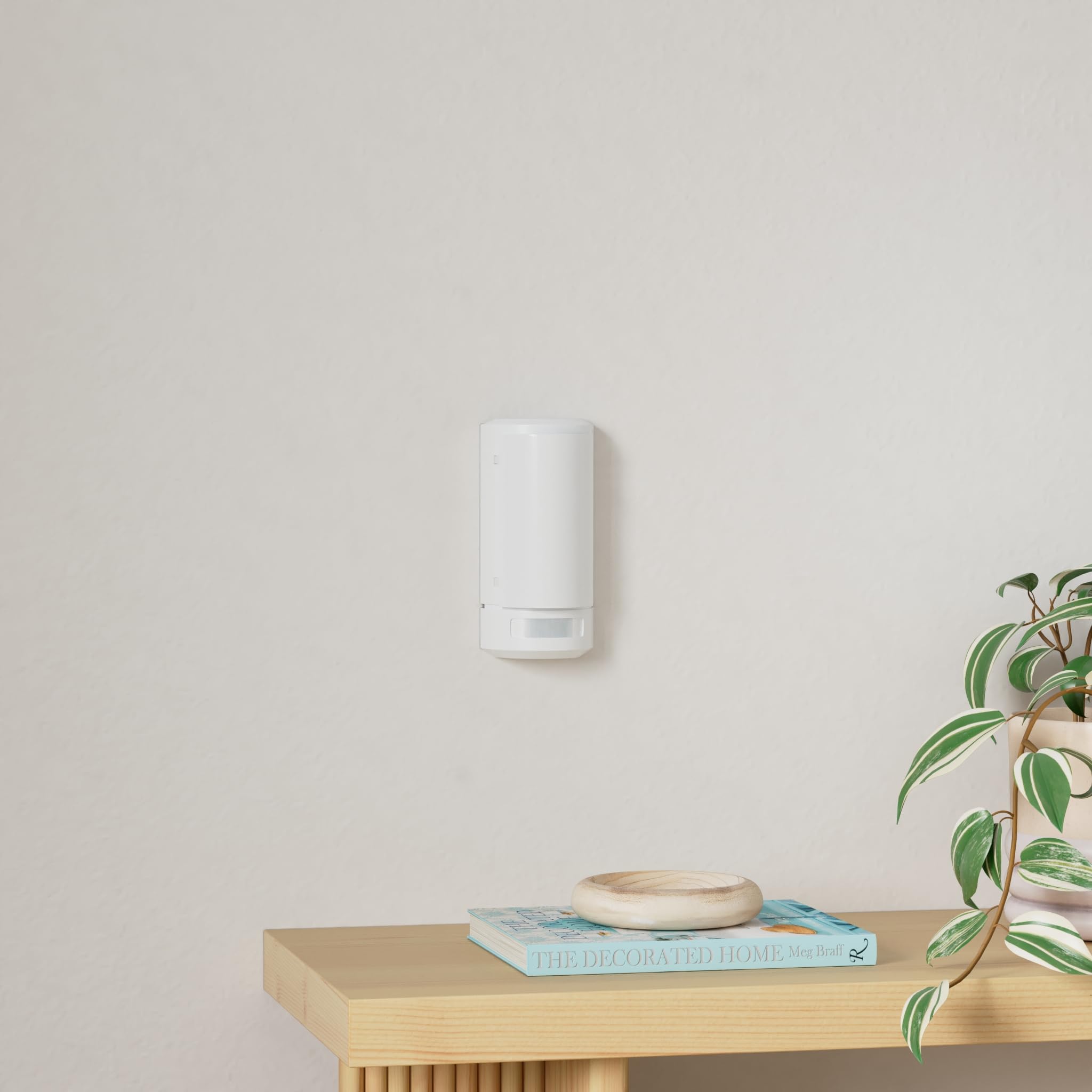 GE Wireless LED Wall Sconce, Motion Sensing, Manual On/Off, Warm White Light, Battery Operated, No Wiring Needed, Easy To Install, Perfect for Entry, Stairs, Hallway, Closet, Basement, 17455