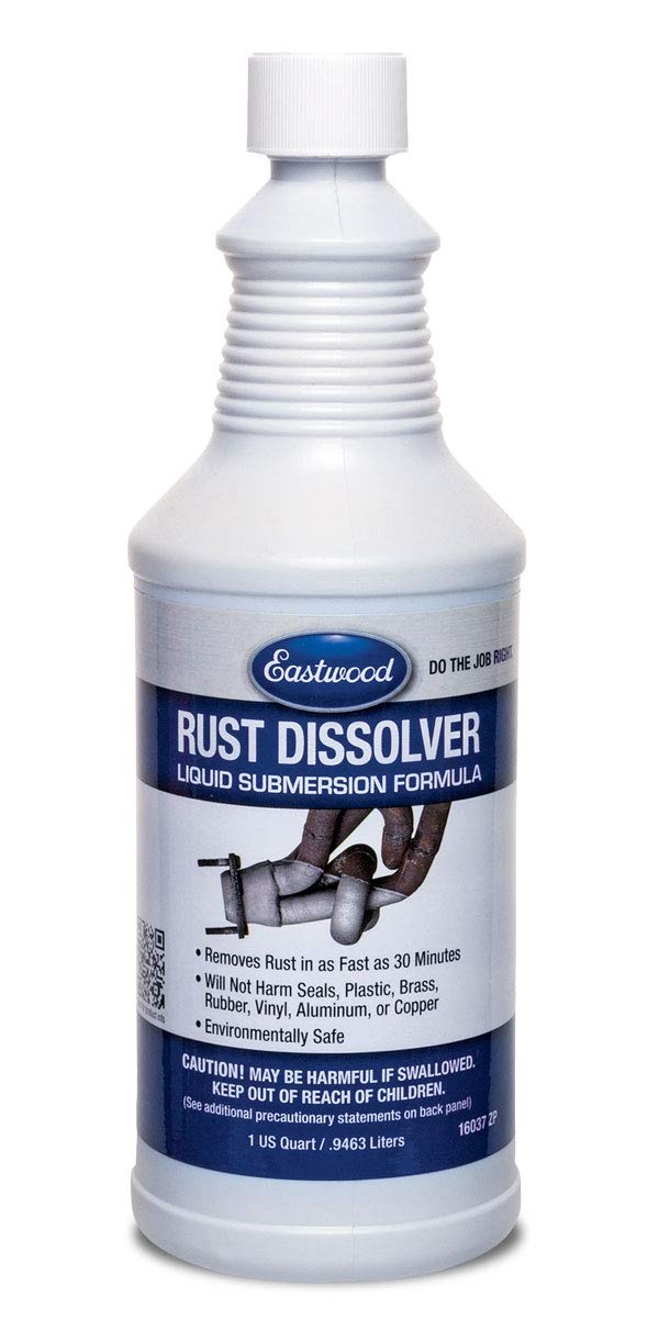 Eastwood Rust Remover Acid-Free Dissolver For Metal Automotive Parts And Engine Parts 20 Square Feet Of Metal