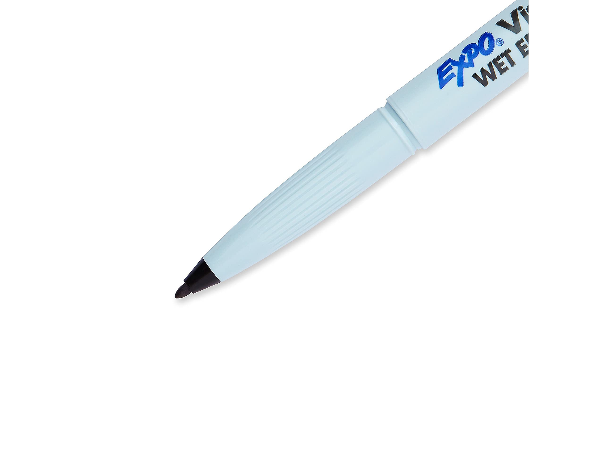 Expo Vis-A-Vis Wet-Erase Marker, Fine Point, Black Ink, Dozen (San16001)