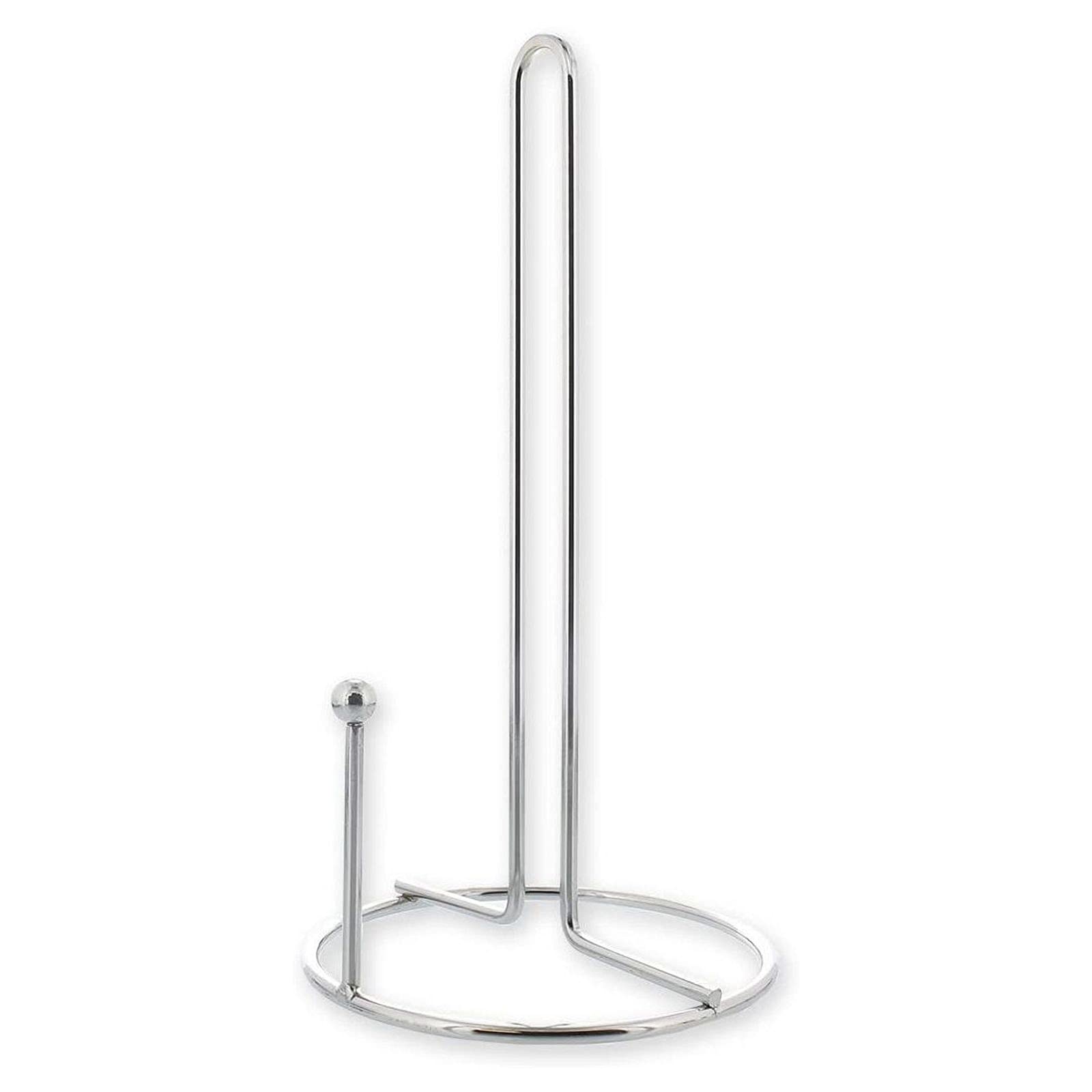 Countertop Paper Towel Holder for Kitchen, Stainless Steel Holder for Modern Home DƩcor (6 x 12 In)