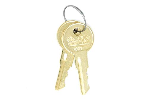 CompX Timberline 109TA / 109T Replacement Keys (2)