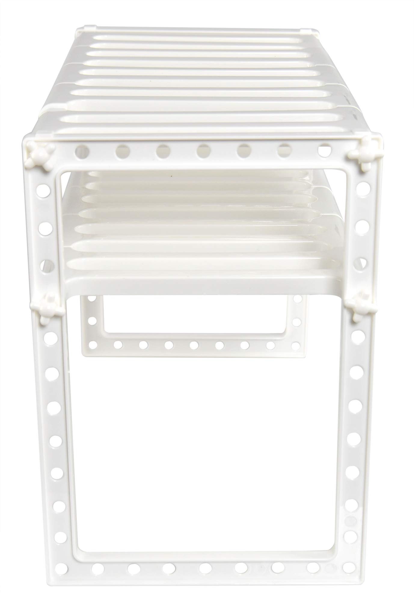 HOME-X Under Sink Storage Shelf, Expandable Cabinet Organizer for Kitchen - Expands16β to 26β