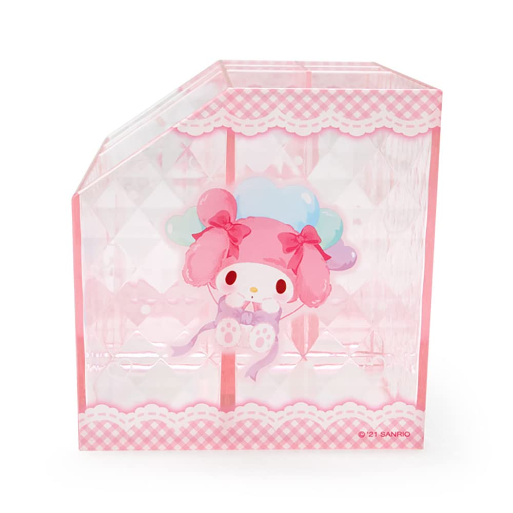 Sanrio 055913 My Melody Glitter Clear Cosmetic Organizer