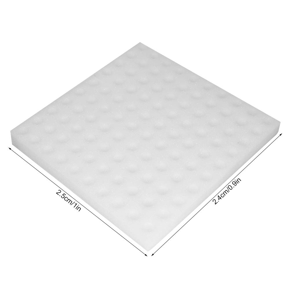 Fdit 100Pcs Hydroponic Sponge Planting Sponge Gardening Tool Seedling Sponges for Greenhouse