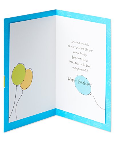 American Greetings Birthday Card for Son-in-Law (Loved and Appreciated)