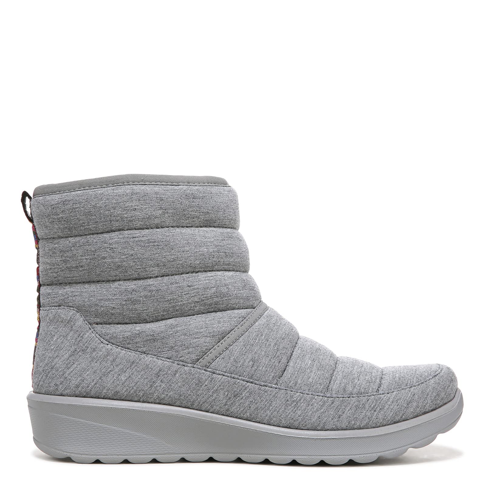 BZees Women's Glacier Ankle Boot, Grey, 9.5