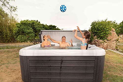 Bueno Spa New York 6 - Person 49 - Jet Hot Tub, Sterling Silver, Gray