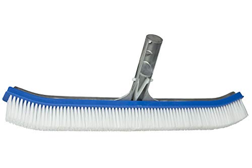 Poolmaster 17-1/2-Inch Aluminum Swimming Pool Brush, Essential Collection