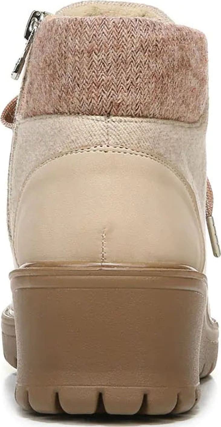 BZees Womens Brooklyn Ankle Boot, Beige, 8 US