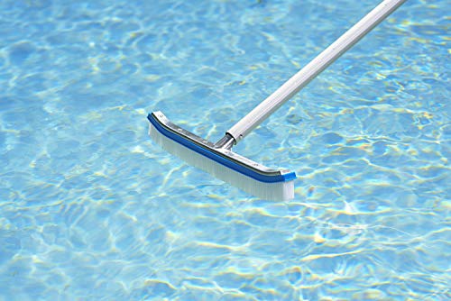 Poolmaster 17-1/2-Inch Aluminum Swimming Pool Brush, Essential Collection