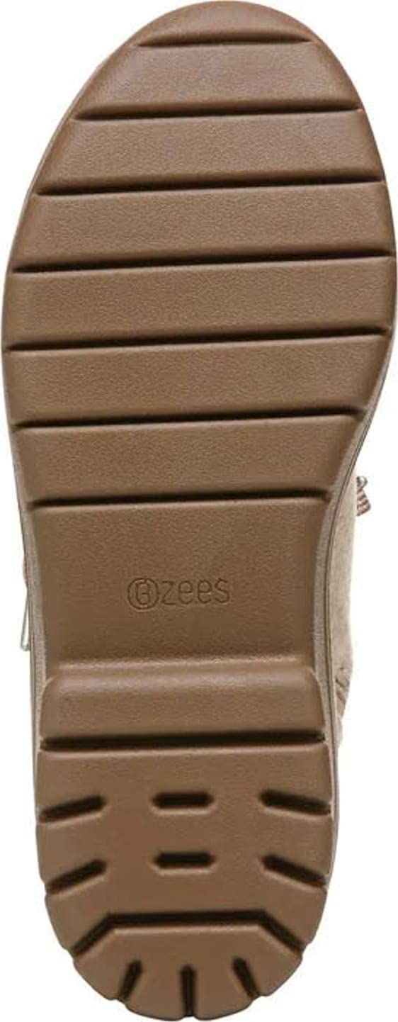 BZees Womens Brooklyn Ankle Boot, Beige, 8 US