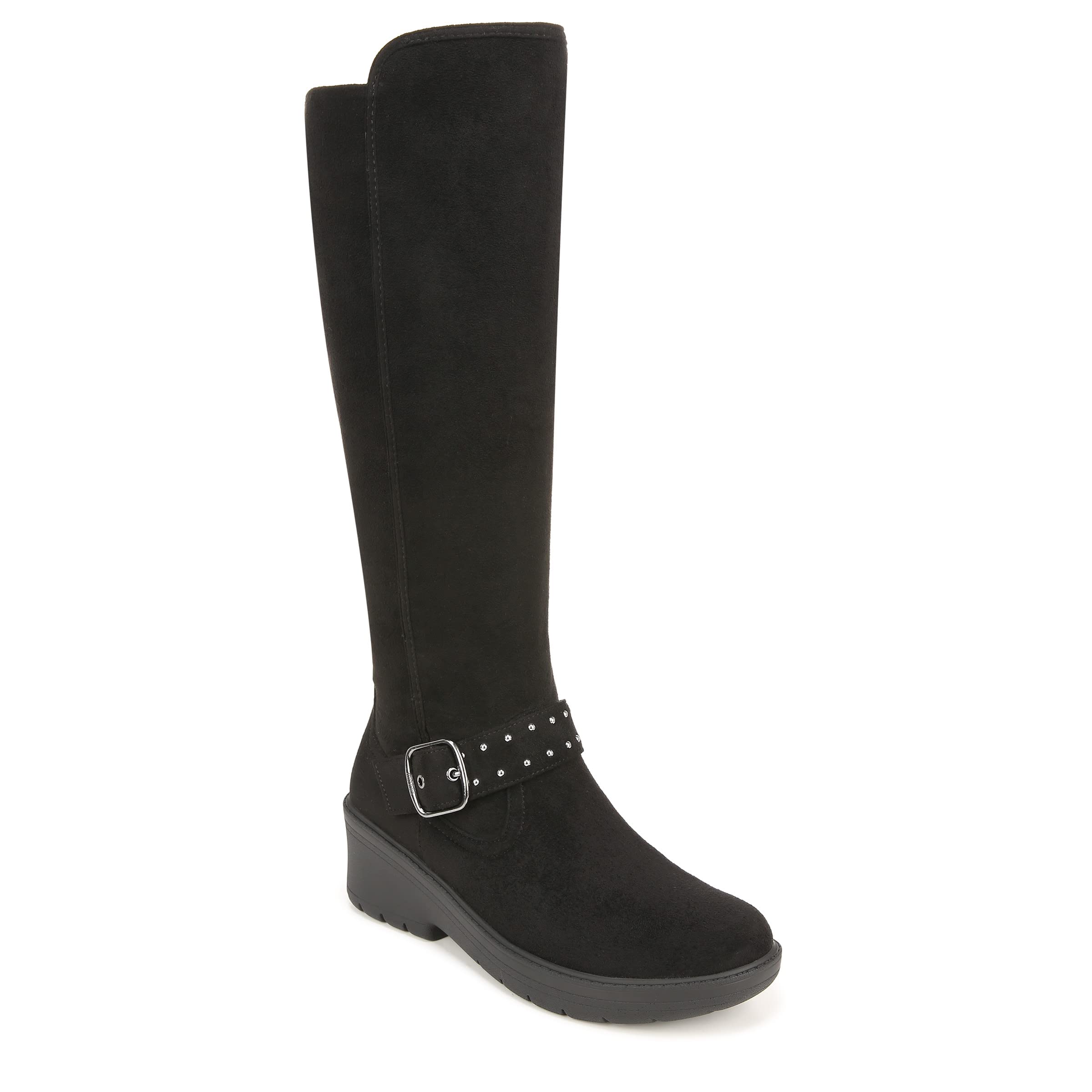 BZees Women's Brandy 2 Washable Comfort Knee High Boot Black 8 M