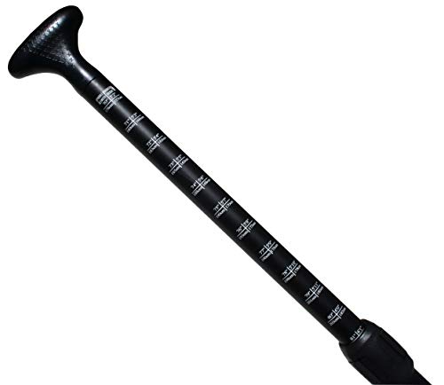 ADVANCED ELEMENTS Atomic Stand Up Paddleboard Paddle, Black, 178-216cm