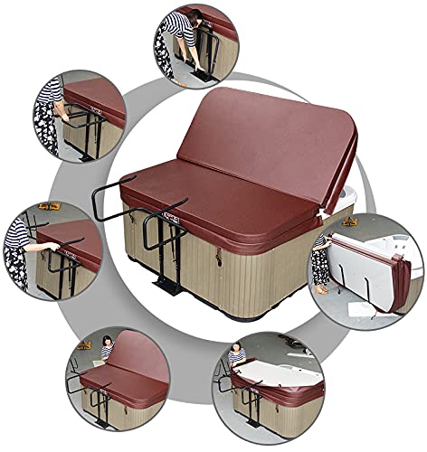 MySpaCover Spa and Hot Tub Hydraulic Cover Lifter, Undermount Removal System, Works for Variety of Spa Shapes and Sizes, Easy to Use