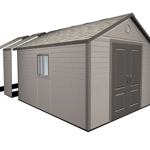 Lifetime 0125 30" Shed Extension Kit