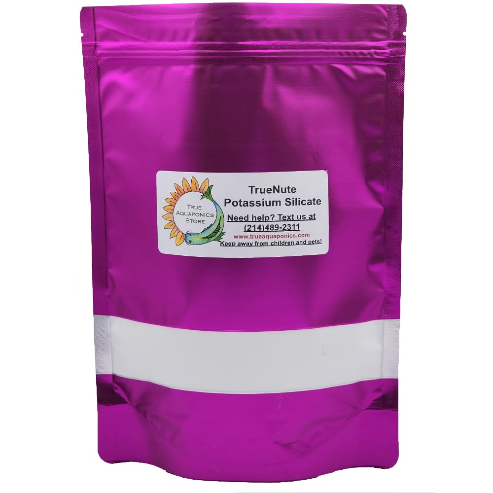 TrueNute Potassium Silicate in 16 Oz Packs, for Aquaponics, Hydroponics, Soil Drench and Foliar Spray to Correct Potassium and Silicate Deficiencies, Helps to Protect Plants from Pest Mold and Mildew