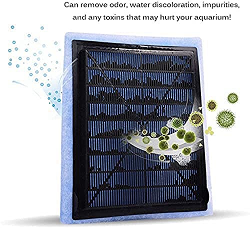 Wuonfsh Aquarium Filter Cartridge, Compatible with Aqua-Tech EZ-Change 2 Activated Carbon Filter Cartridges for 10-20 Gallon Aquarium Power Filters (3 Pack)