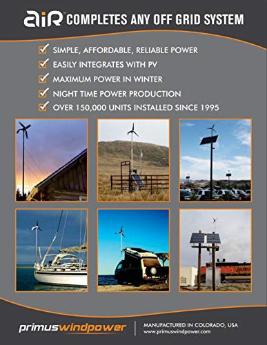 Primus Wind Power 1-AR40-10-12 Air 40 Wind Turbine 12V