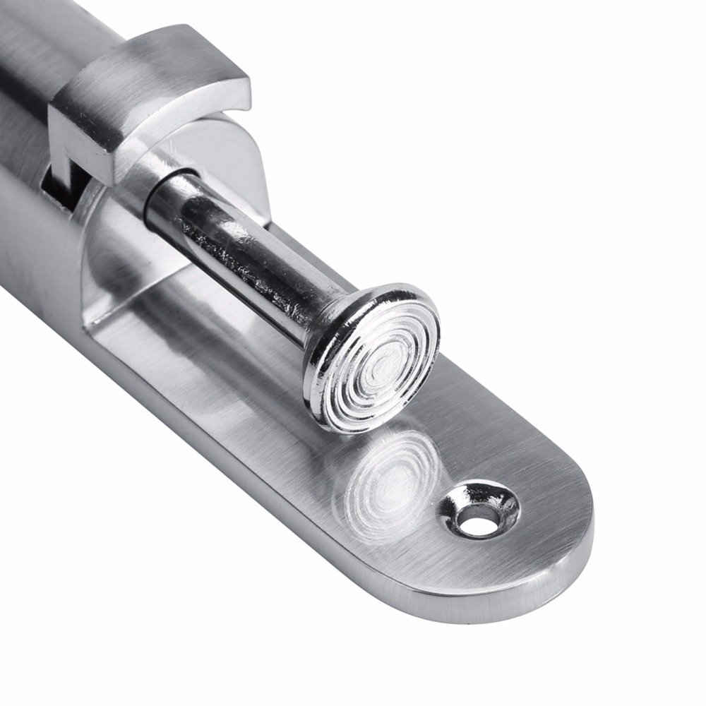 dingchi Kickdown Door Stops, Stainless Steel Easy Step Door Stopper, Spring Loaded Telescopic Step On/Off Door Stopper Rubber, Adjustable Heavy Duty Door Locks Holder Stop/Release by Foot
