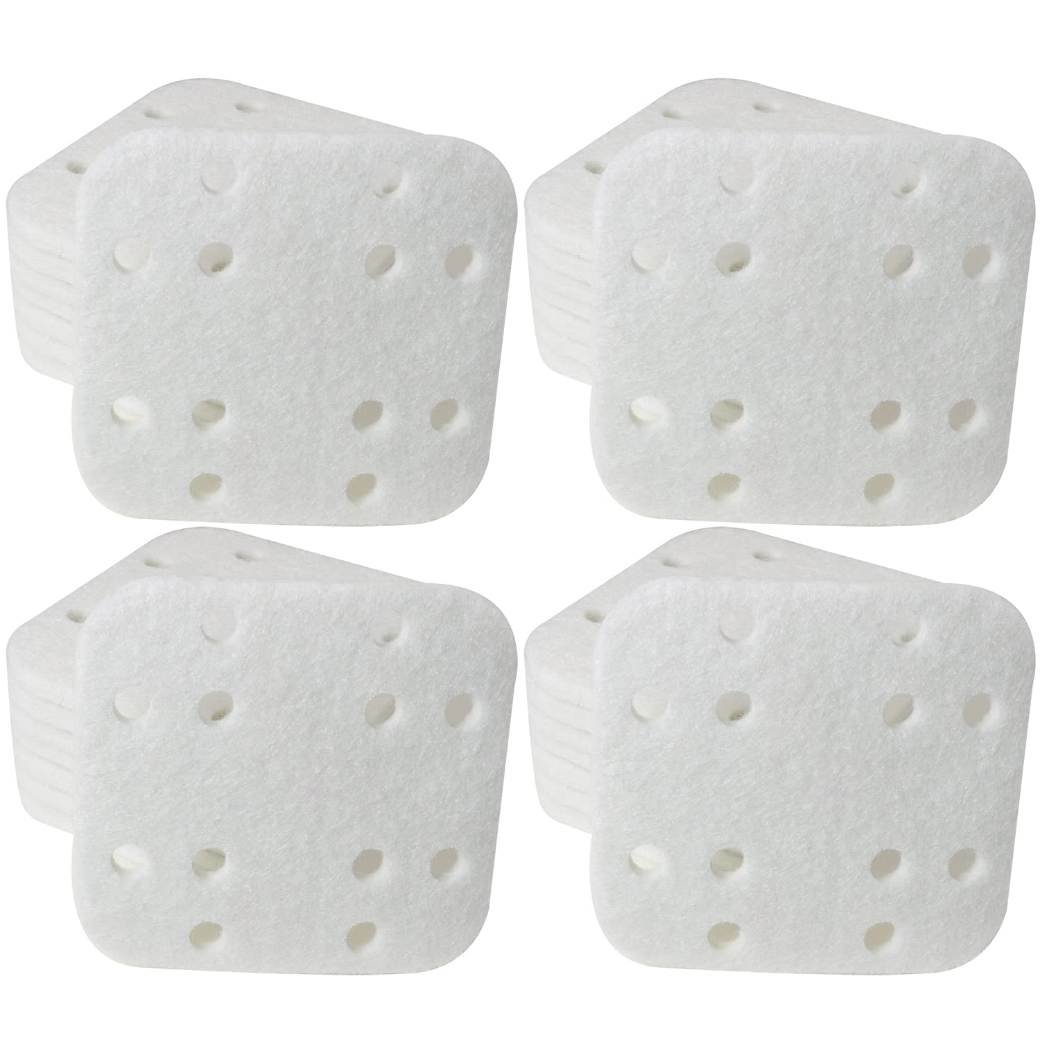 MEETOOT 20pcs Humidifier Descaling Pads for LV600HH, 55x50mm Humidifier Mineral Absorption Pads