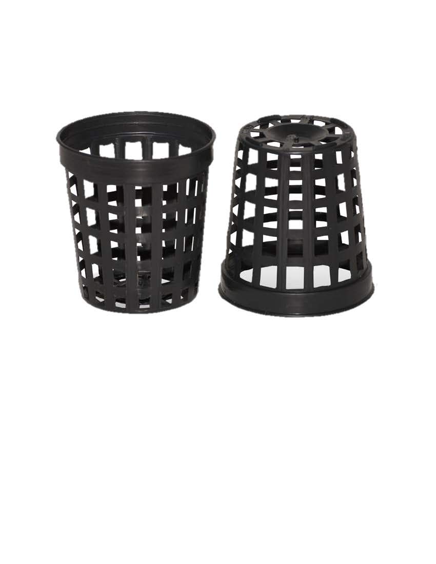 Teku 100 1.75 Inch Net Pots for Hydroponic Aeroponic Use