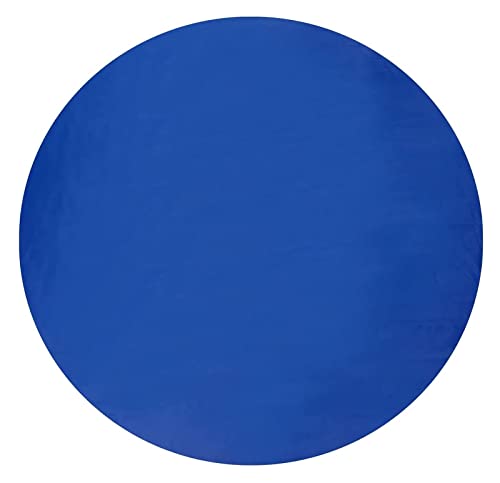 Pool Cover Tarpaulin Round Size 8-Foot 10-Foot Pool Cover For Swimming Pool & Spa Pool Blanket Float Cover Film Circular Easy Set Frame Pools And Inflatable ( Color : Blue , Size : 10FT-300cm Round )