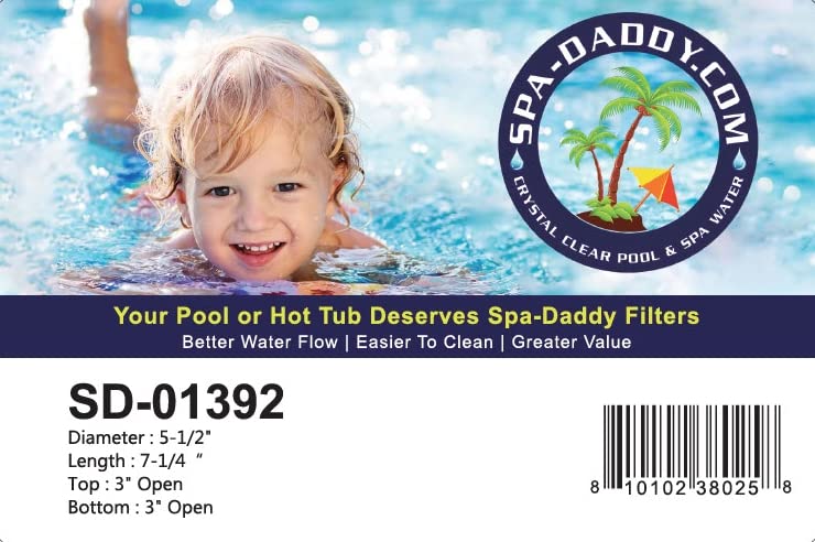 Spa-Daddy SD-01392 Filter - Dream Maker Aquarest Spa Replaces PDM28