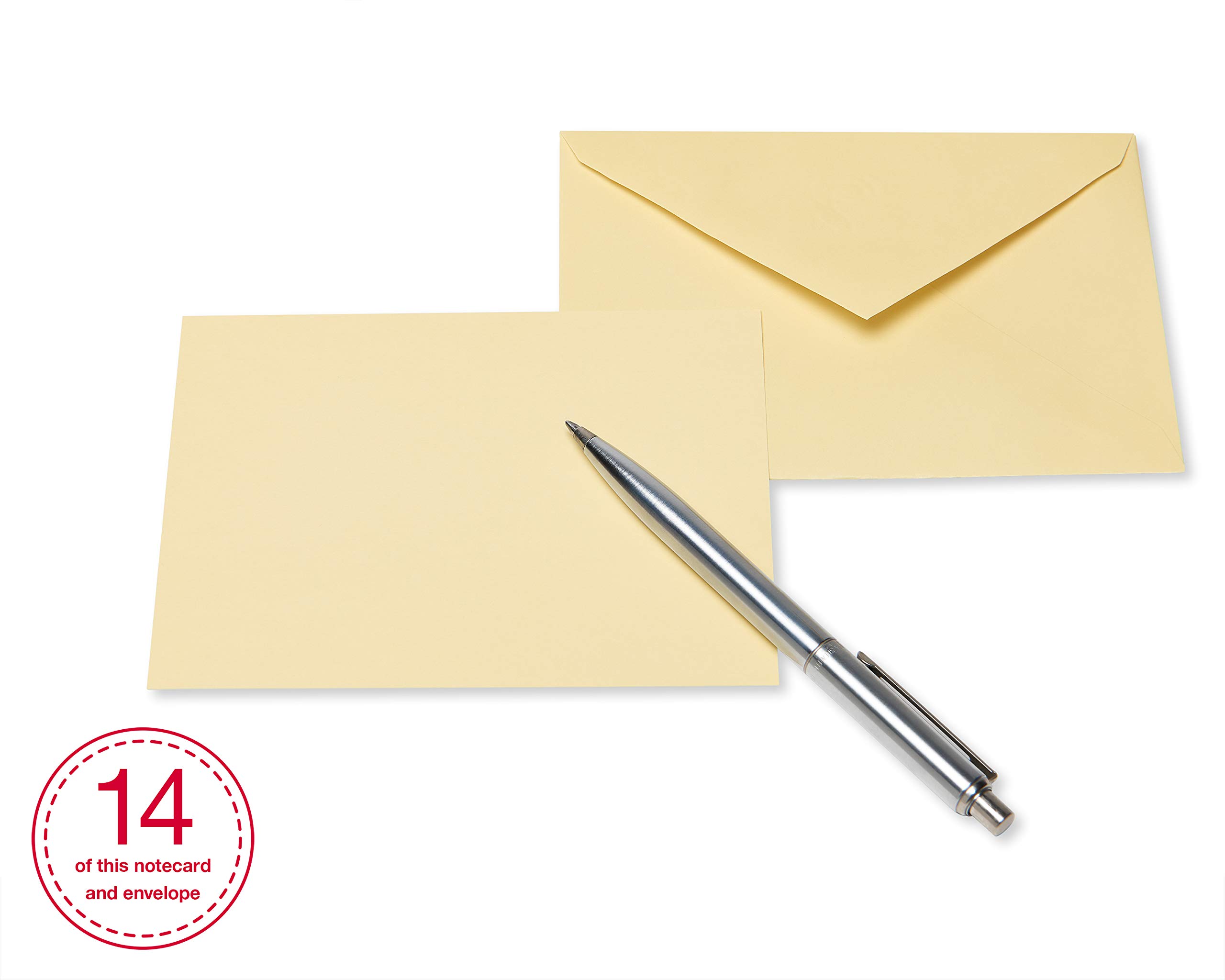 American Greetings Single Panel Blank Cards with Envelopes, Earthtone Colors (100-Count)