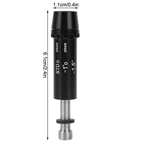 Keenso Golf Shaft Sleeve, Golf Sleeve Shaft Adapter Aluminum Alloy Sleeve Adapter Sleeve Replacement for Cobra King F9 Driver 0.335