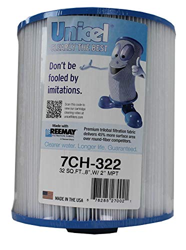 4) New Unicel 7CH-322 Replacement Spa Filter Cartridges 32 Sq Ft PAS35-2 FC-0420