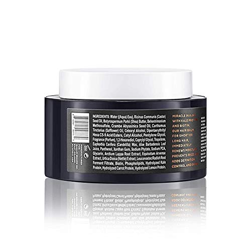 Scotch Porter Smoothing Hair Balm for Men β Soft, Natural Hold Hair Moisturizer for Coarse & Textured Hair (3.4 oz)