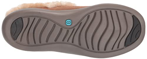 BZees Womens Crush Loafer Toffee Microfiber 9.5 M