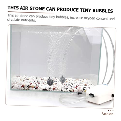 NUSITOU 5pcs Bubble Stone Small Bubbles Hydroponic Systems Hydroponic Air Stone Aquarium Oxygen Aeration Air Fittings Air Bubbling Release Air Stone Oxygen Stone Fish Tank Supplies