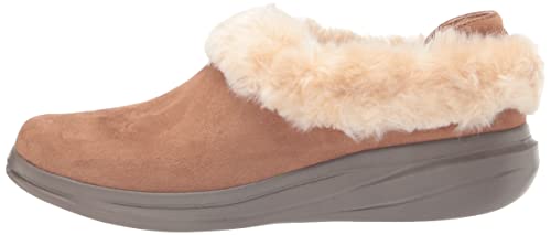 BZees Womens Crush Loafer Toffee Microfiber 9.5 M