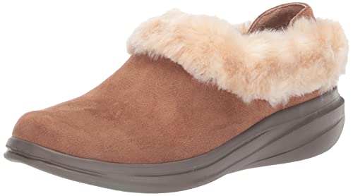 BZees Womens Crush Loafer Toffee Microfiber 9.5 M