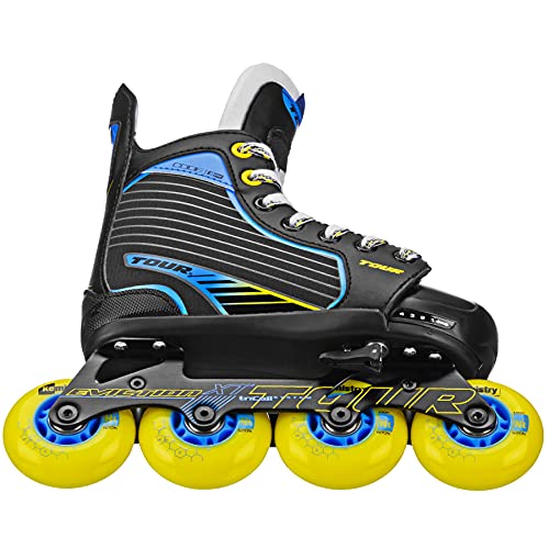 Tour Code 9.one Youth Adjustable Inline Hockey Skate Size Medium